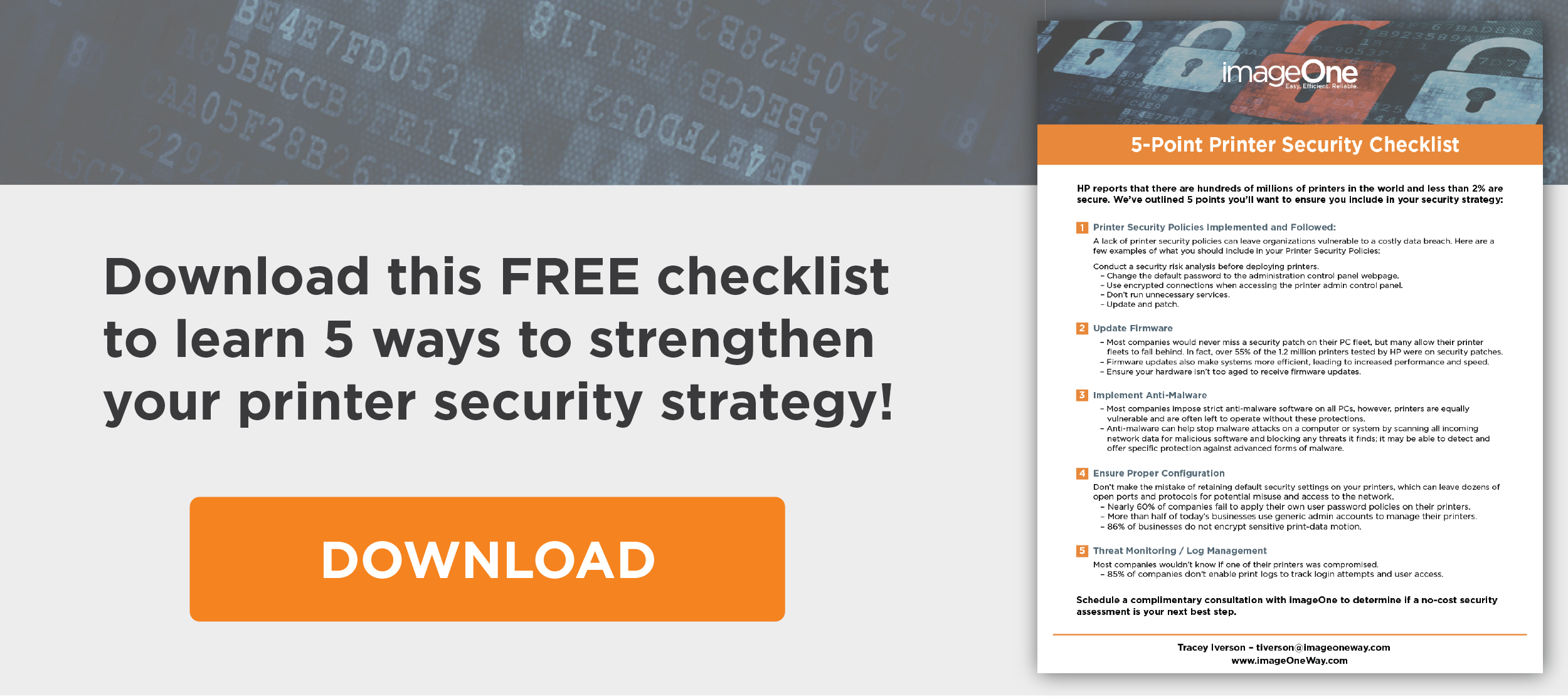Printer Security Risks and Best Practices | imageOne